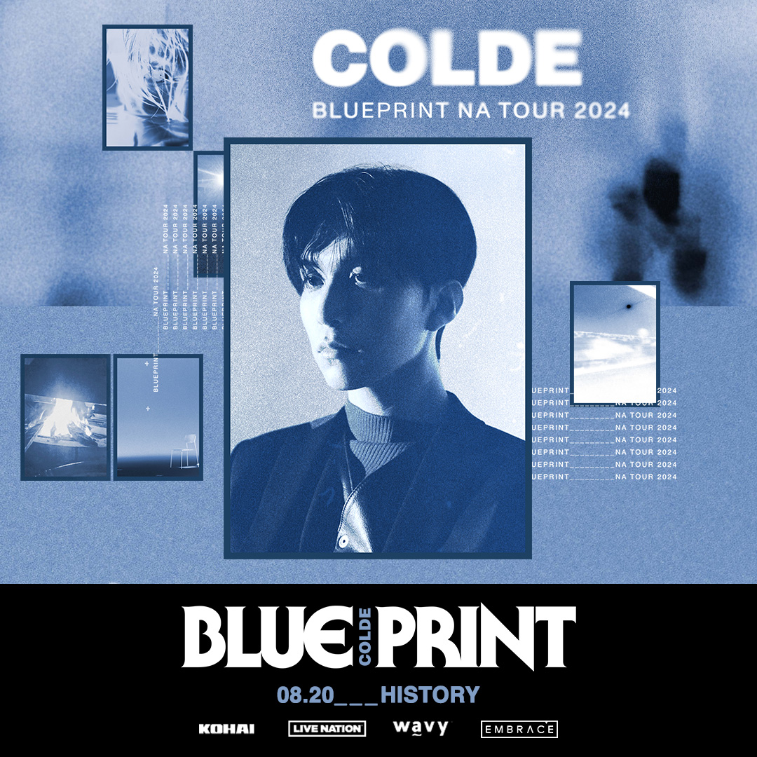 Colde ‘BluePrint’ North America Tour 2024 – Embrace Presents